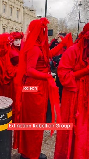 Part 7 Extinction Rebellion XR at Horse Guards #trendingreelsvideo #reelsviral #ExtinctionRebellion #highlight #everyone #viral #trending #followers #protests | Roleah Palado