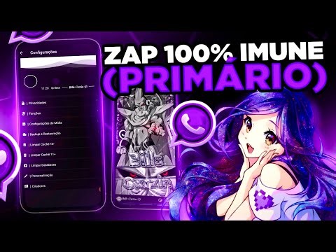 🔥SAIU: WHATSAPP IMUNE A TRAVAS PRIMÁRIO ROXO NOVA ATUALIZAÇÃO CHEIA DE FUNÇÕES (ZAP IMUNE)✨️🚀