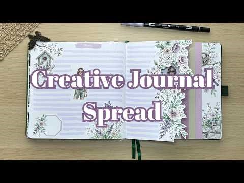 Creative Journal With Me -Weekly Spread Using Beautiful Days Sticker Kit