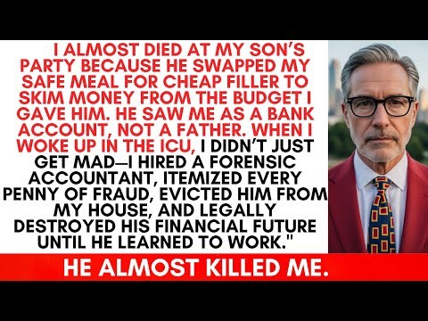 I Almost Died At My Son’s Wedding Because He Ignored My Allergy, So I Cut Him Off.