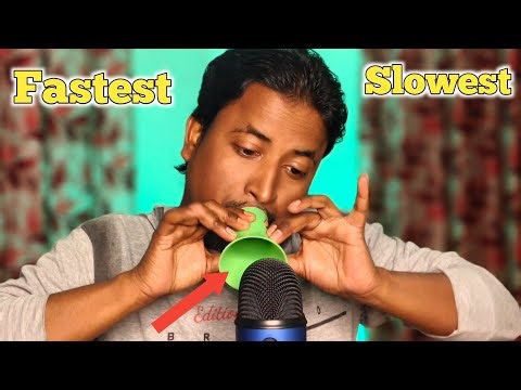 SLEEP IN 10 MINUTES 😴 | The Fastest and Slowest Mouth Sounds Ever | ASMR (NO TALKING) 👄