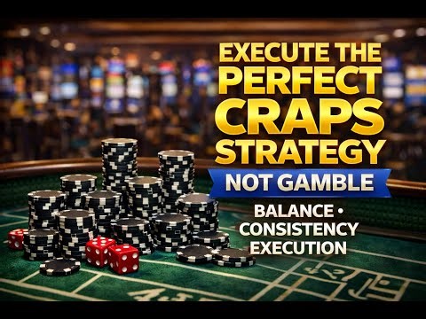 The Perfect Craps Strategy: Balance, Consistency & Execution