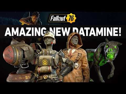90+ NEW Datamined Items Coming to Fallout 76!