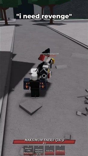 bro not getting his revenge 😭 #roblox #thestrongestbattlegrounds