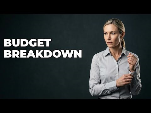 How Are Detailed Line Items Structured In A Production Budget?