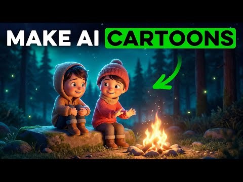 Give me 13 Min, You'll Make Perfect AI Cartoon Videos