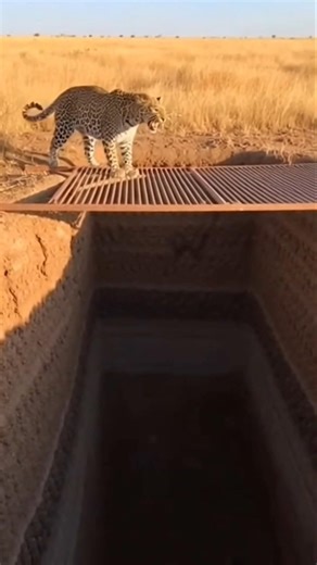 Leopard Tries to Attack Man… Falls Into Hidden Trap | Shocking Forest Footage
