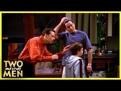 Alan Learns the Truth About Charlie’s Babysitting Skills | Two and a Half Men