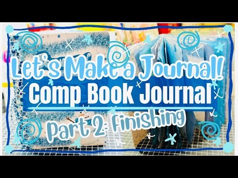 January Daily Junk Journal | Composition Book Making a Journal