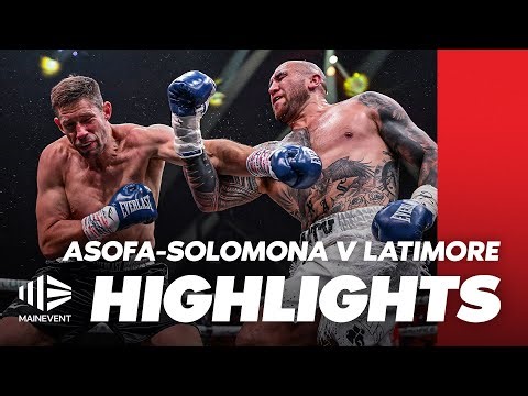 1ST ROUND! 💥 Nelson Asofa-Solomona v Jeremy Latimore | Fight Highlights 🥊 | Fox Sports Australia