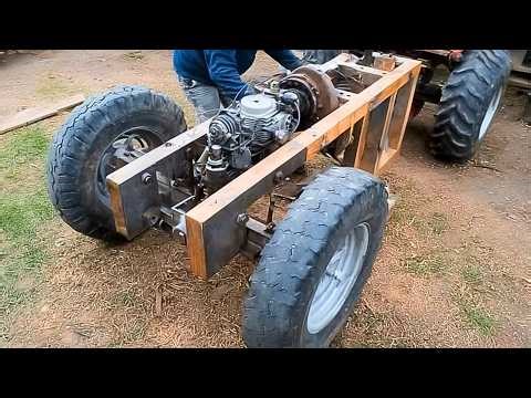 Man Builds DIY Tractor at HOME from Scratch | Start to Finish by @ildar174-