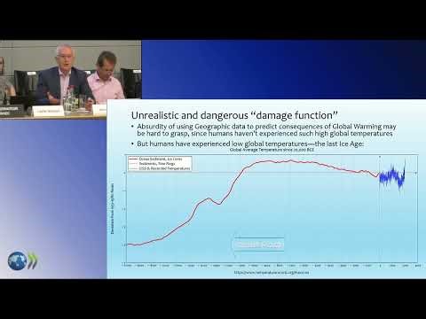 Steve Keen - Nordhaus' damage model (Climate Change OECD TV, 2021)