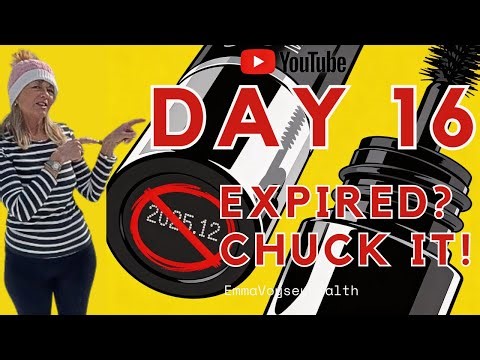 Day 16! Massive 31 Day Decluttering Challenge; "THE BATHROOM CABINET" || Emma Voysey