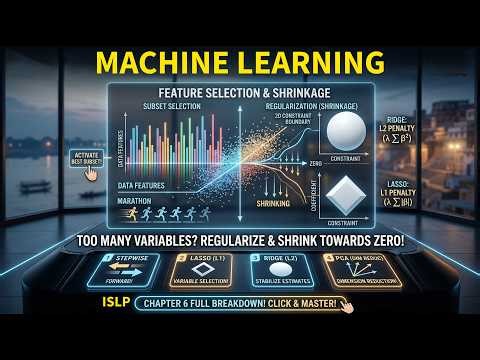 Linear Model Selection and Regularization Machine Learning Algorithm | ISLP Chapter- 6 | AIML