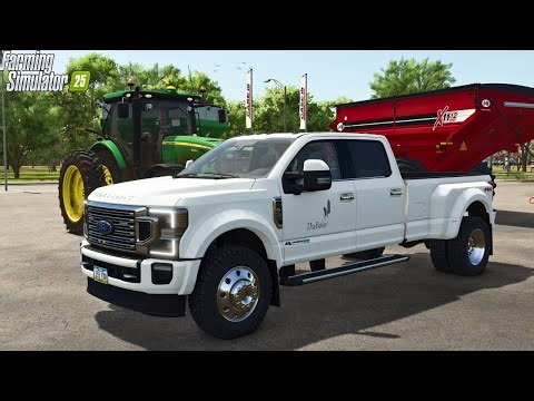 🔴LIVE: NEW FORD SUPERDUTY ON FARM & PLANNING MASSIVE FARM BUILD!! | FS25 Iowa Plains Episode 12