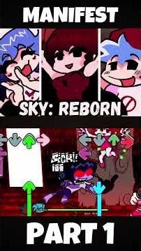 FNF - Sky: REBORN [PART 1|Manifest] [1 Million Update] (FNF MOD) #shorts