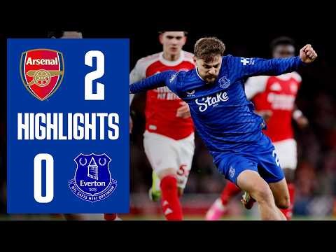 ARSENAL 2-0 EVERTON | Premier League highlights