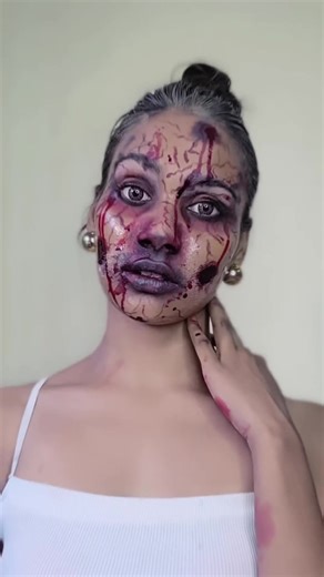 Zombie Makeup Tutorial for Halloween