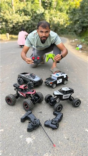 Four Remote control Rc truck - Cars testing 🔥