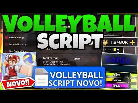 NOVO SCRIPT VOLLEYBALL LEGENDS 2026! 😱 INF SPIN + HITBOX + ANY STYLE (SEM KEY) ✅