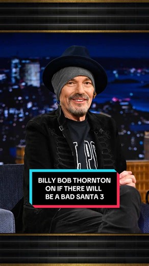 Billy Bob Thornton on if there will be a Bad Santa 3: “There have been probably 50 pitches and they’re all horrible.” 😭 #FallonTonight #TonightShow #BillyBobThornton #Holiday #JimmyFallon