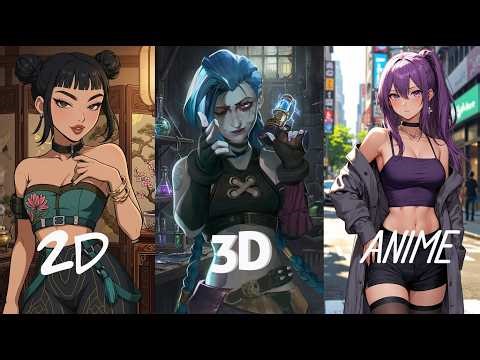 Evolution & Types of Animation Styles (2D, 3D, Anime, Ai)