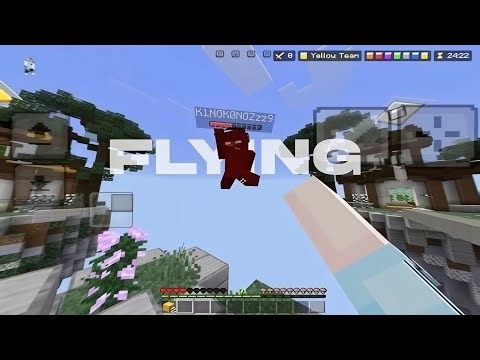 Destroying PC Players In Hive Bedwars (Unnicked)