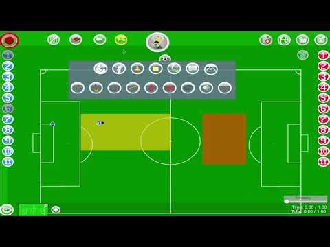 Tactic3D Football tutoriel: mesurer une zone pour un exercice de football