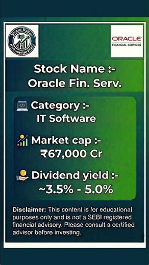 Oracle Fin Serv (OFSS) Share Analysis | High Dividend IT Stock 💻💰 #sharebazar #dividendstocks #stock