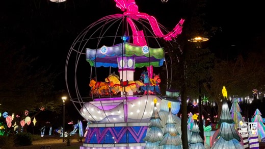 Tianyu Lights Festival illuminates Camelback Ranch-Glendale with larger-than-life lanterns for an enchanting nighttime experience! 🐉 This walkable festival promises visitors breathtaking sights and unforgettable moments! | ABC15 Arizona