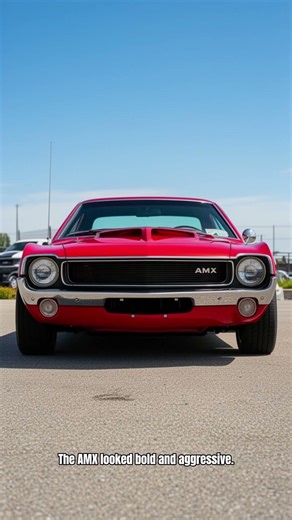 The Underdog Muscle Legend: AMC AMX #classiccars #automobile