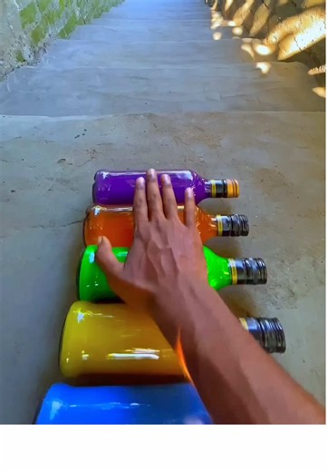 Relaxing Bottle Breaking ASMR Experience