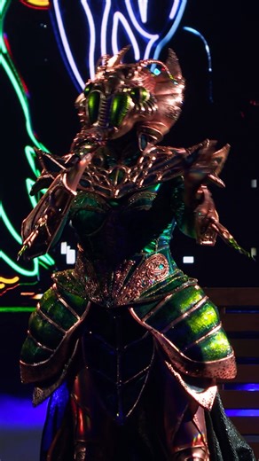 #ScarabMask shines bright on #TheMaskedSinger stage. 🪲✨ Don’t miss more from Clueless Night, TONIGHT. | The Masked Singer