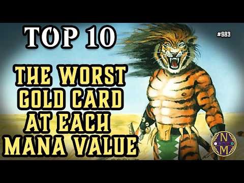 MTG TOP 10: The WORST Multicolored Card At Each Mana Value in Magic: the Gathering
