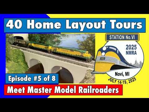NMRA • 40 Home Layout Tours #5 of 8