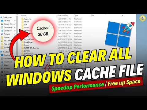 How to DELETE All Windows 11/10 Cache Files to Speed Up Your PC (2026)