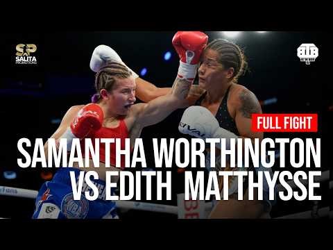 12-0 Samantha Worthington vs Edith Soledad Matthysse | Women's Boxing