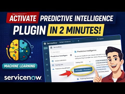 How to Activate Predictive Intelligence Plugin in ServiceNow|Installation& Verification Step-by-Step