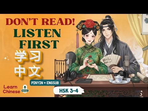 HSK 1-4 | Chinese Listening Practice | Why You Must Listen First