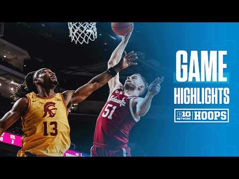 Nebraska at USC | HIGHLIGHTS | Big Ten Men's Basketball | 02/28/26