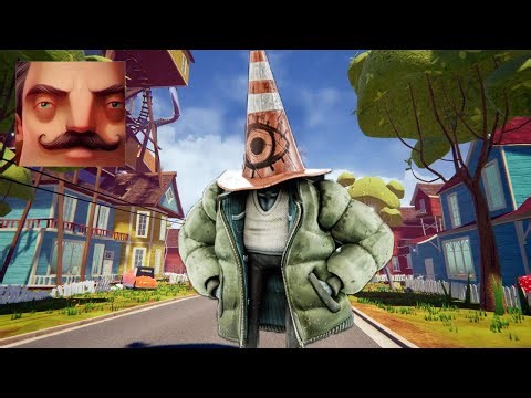 Hello Neighbor - My New Neighbor Hello Neighbor 3 Coned Head Act 2 Hole Gameplay Walkthrough