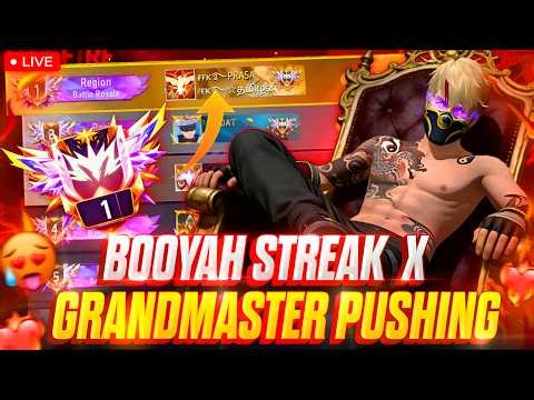 30 BOOYAH STREAK CHALLENGE😱 🔥 FFK PRASANTH ON LIVE🔥 #ffkprasanth #fftamil