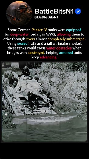 Panzer IV’s Secret River-Crossing Ability 🌊⚔️