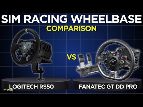 Logitech RS50 Vs Fanatec GT DD Pro Comparison | Which One Offers Better Value?