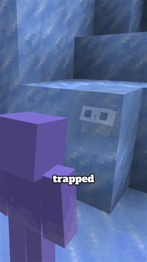 Free this creature from the frozen ice #minecraft