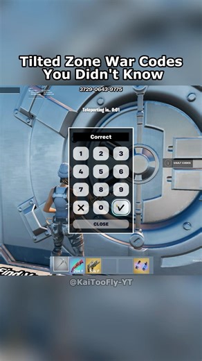 Tilted Zone Wars Codes You Didn’t Know! 🤫 #fortnite #gaming #fortniteclips