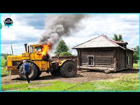 Dangerous Transport Agricultural Machinery & Heavy Equipment Transport Fails | Heavy Machinery