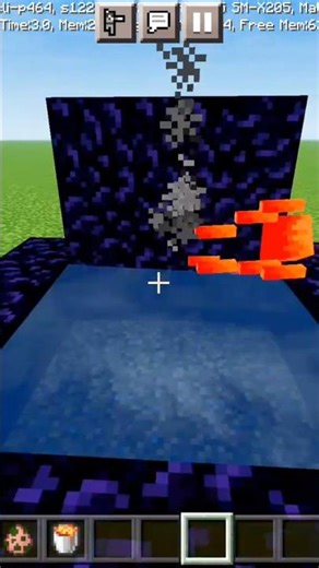 Minecraft tik tok hack minecraft have no logic 🙄 #minecraft #viralshorts