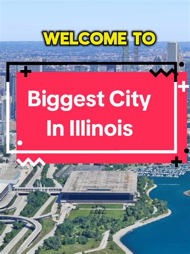 Biggest City In Illinois #map #illinois | Illinois
