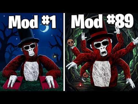 I Used EVERY Mod in Gorilla Tag